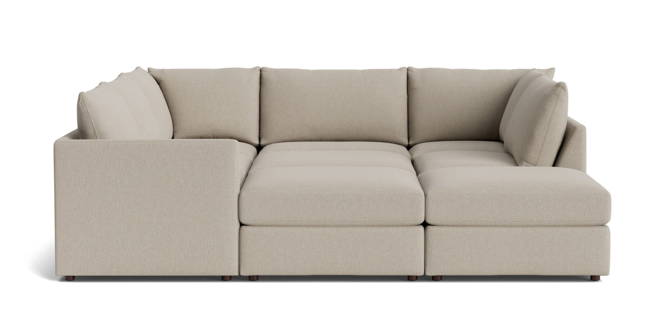 Beckham Thin Track Arm Modular Pit Sectional – Vinson Fine Furniture ...