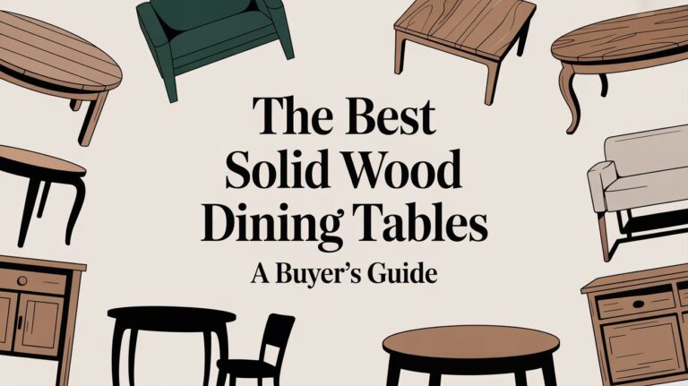 A Buyer's Guide to Finding the Best Solid Wood Dining Tables